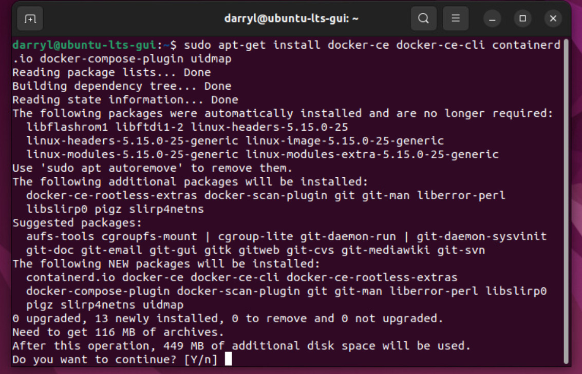 Install Docker on Ubuntu Server - Darryl Dias