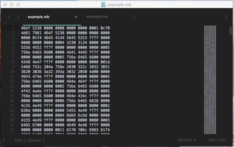 Difference between .ma and .mb file type in Maya - Darryl Dias