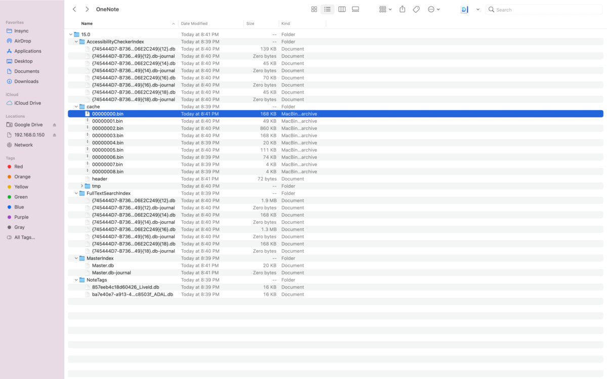 Where Does OneNote For Mac Store Its Notebook Files Darryl Dias