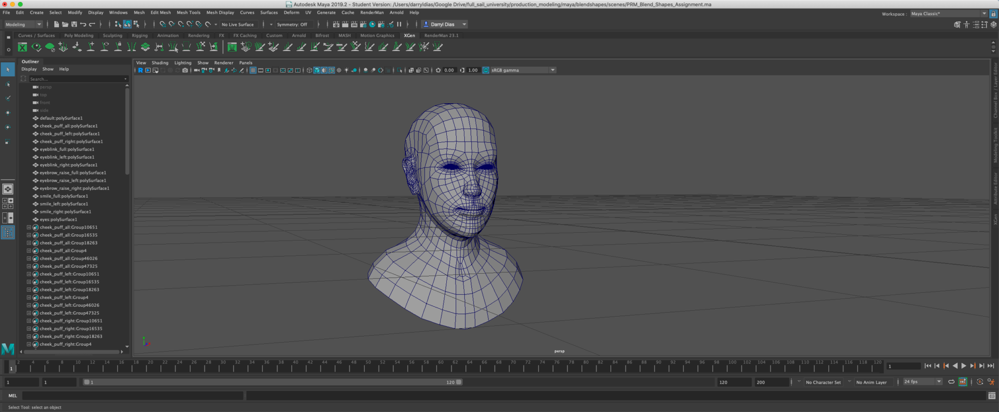Render wireframe in RenderMan 23 for Maya - Darryl Dias